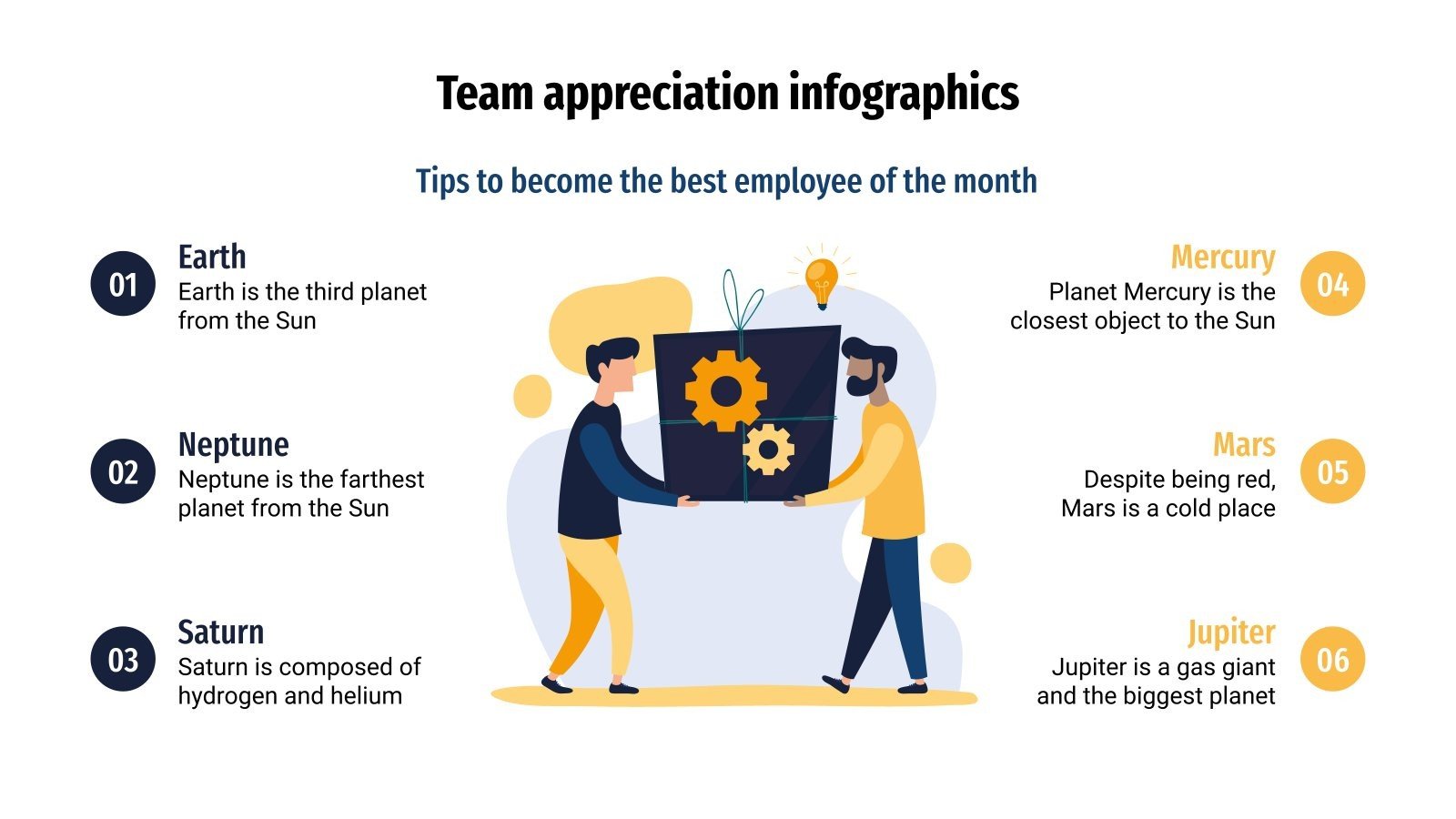 Team Appreciation Infographics | Google Slides and PPT