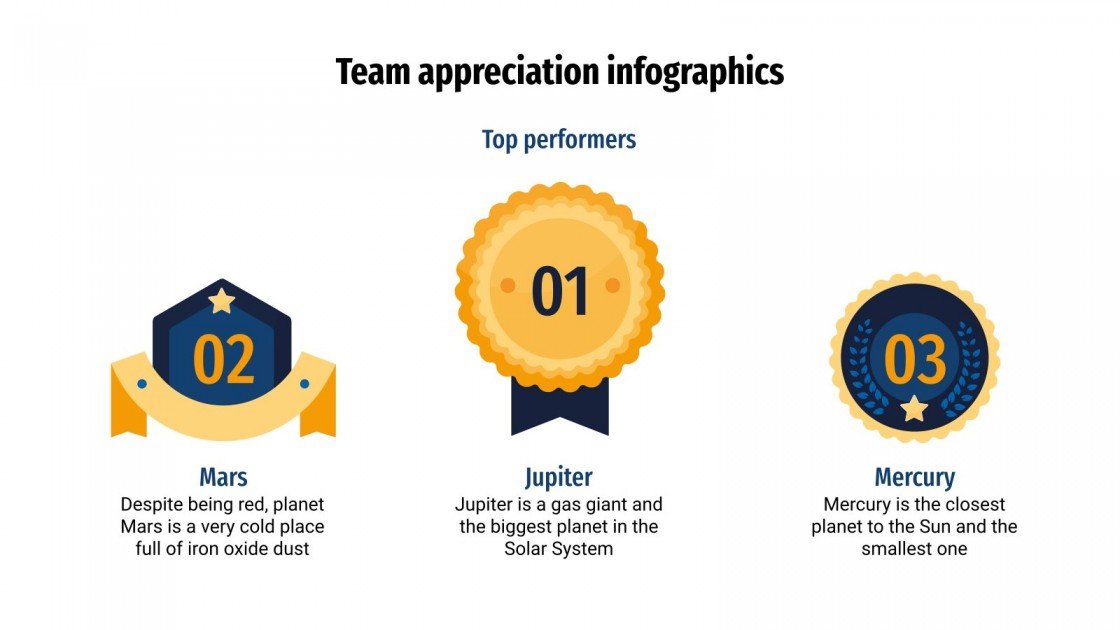 Team Appreciation Infographics | Google Slides and PPT