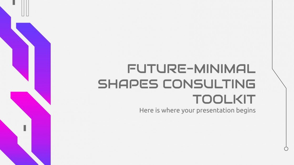 Future-Minimal Shapes Consulting Toolkit | Google Slides