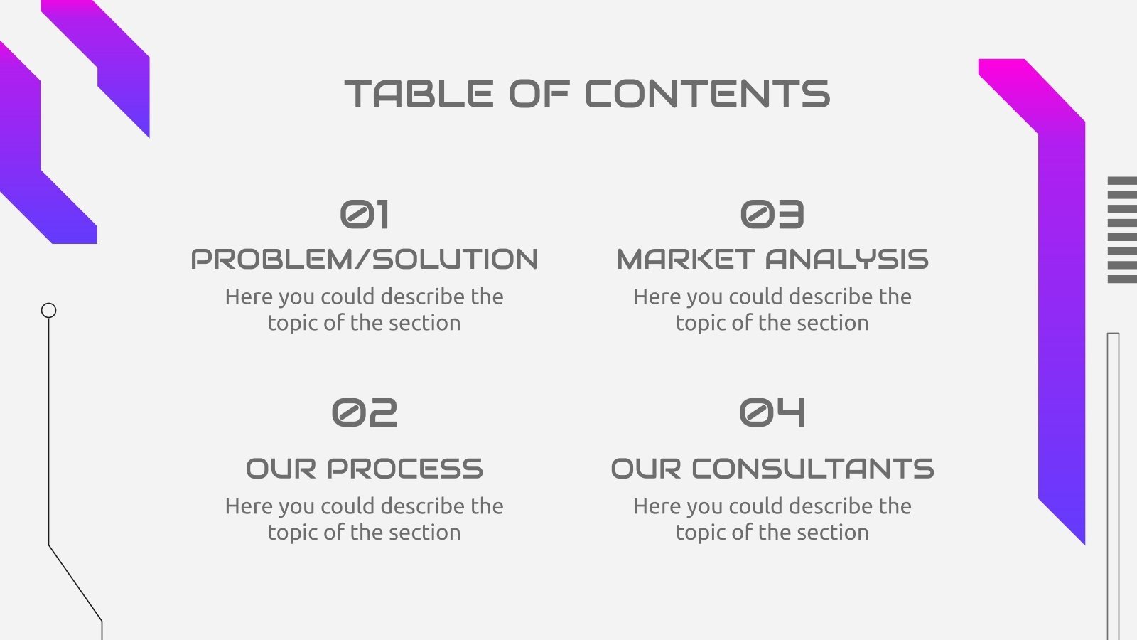 Future-Minimal Shapes Consulting Toolkit | Google Slides