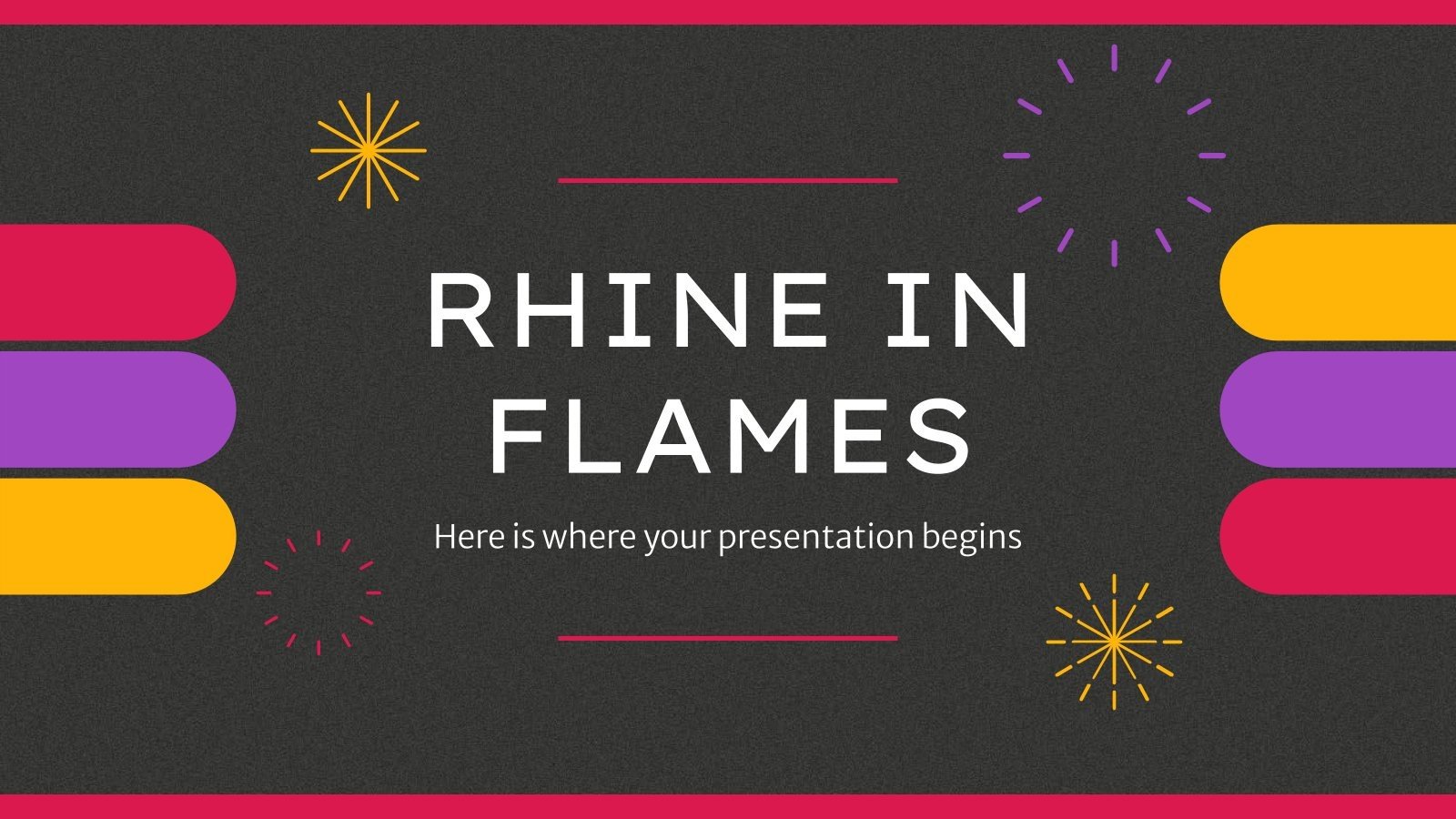 Modelos grátis sobre Fogo para Google Slides e PowerPoint