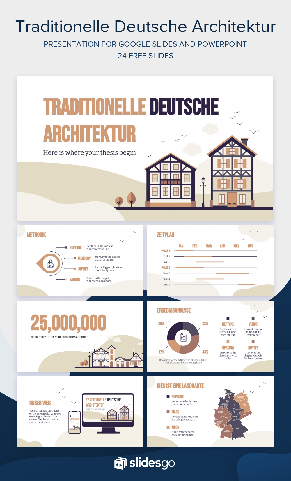 Traditional German Architecture | Google Slides & PPT