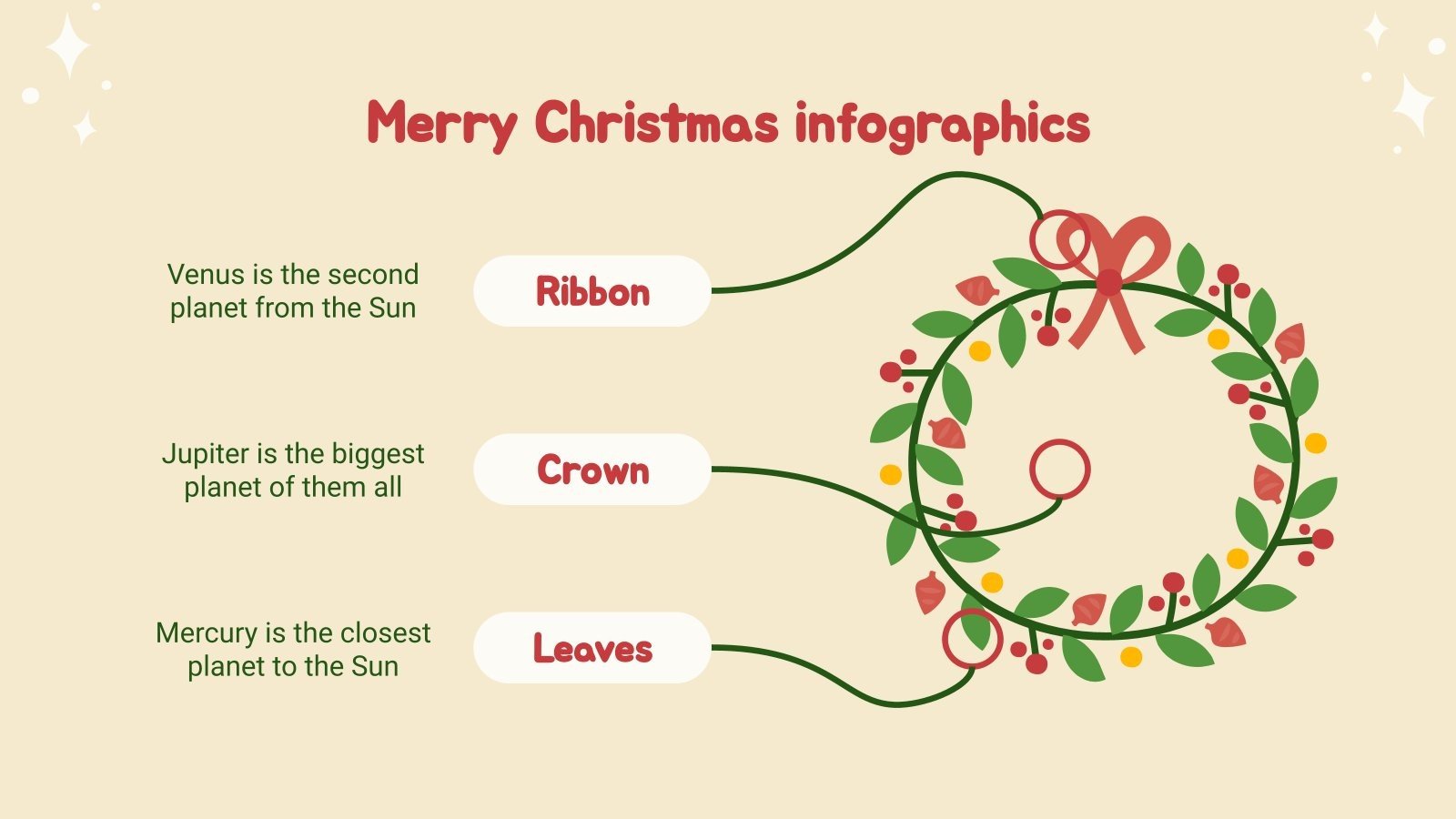 Merry Christmas Infographics | Google Slides & PowerPoint