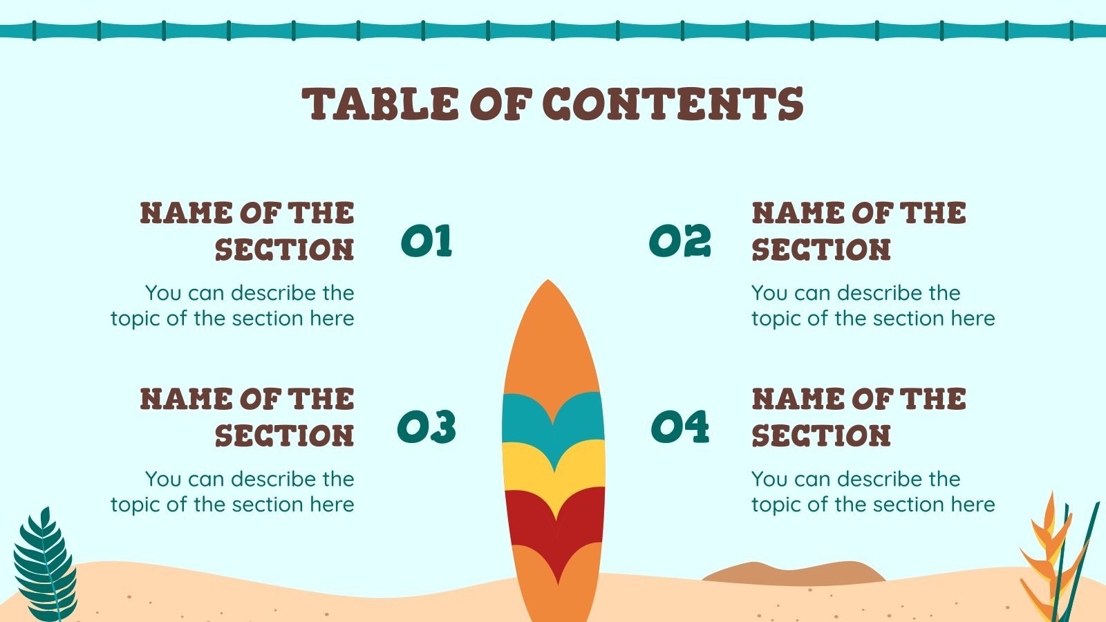 Aloha Hawaii Theme | Google Slides & PPT