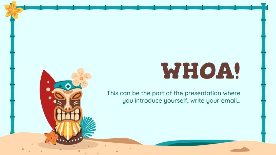 Aloha Hawaii Theme | Google Slides & PPT