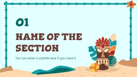 Aloha Hawaii Theme | Google Slides & PPT