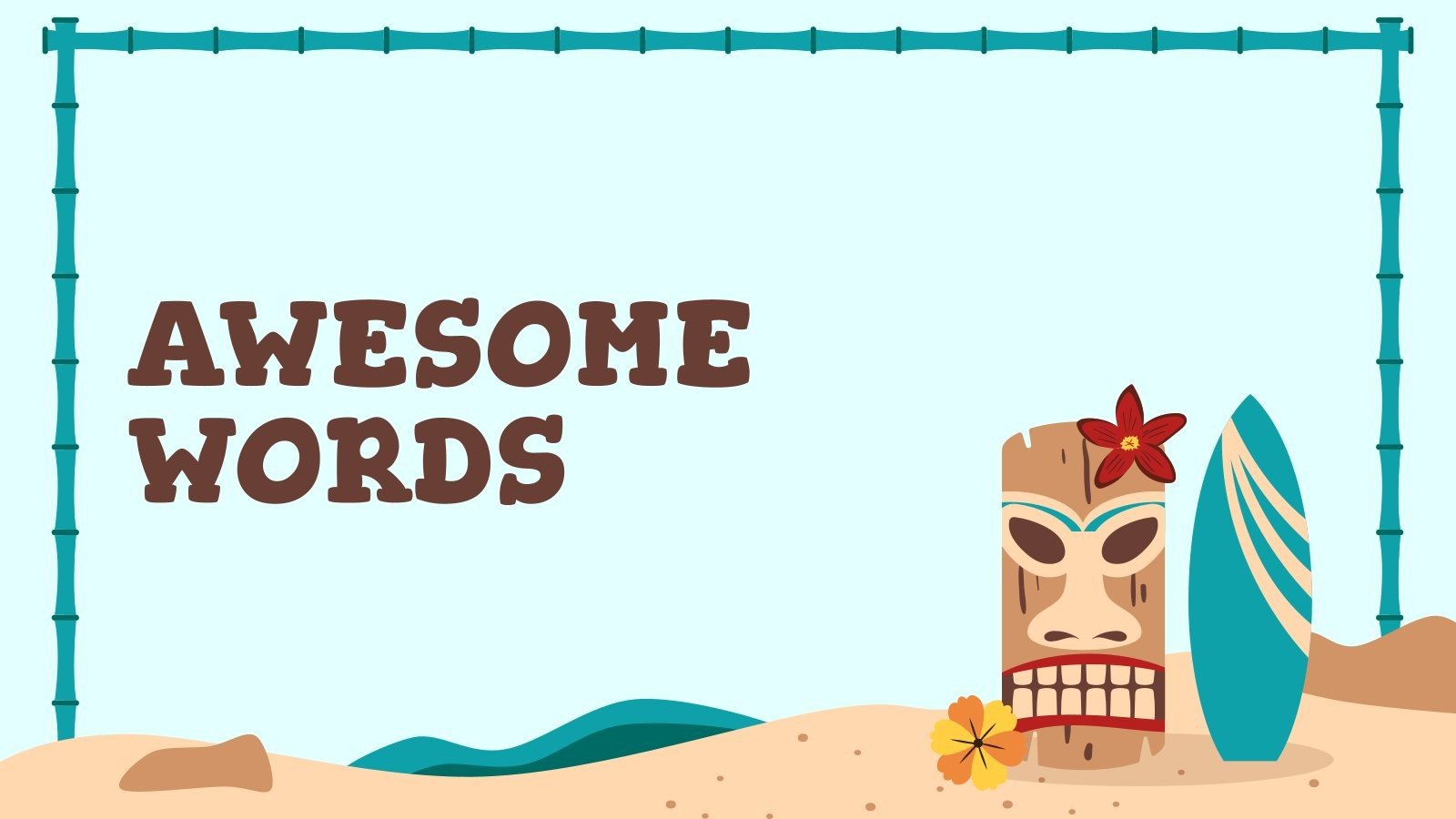 Aloha Hawaii Theme | Google Slides & PPT