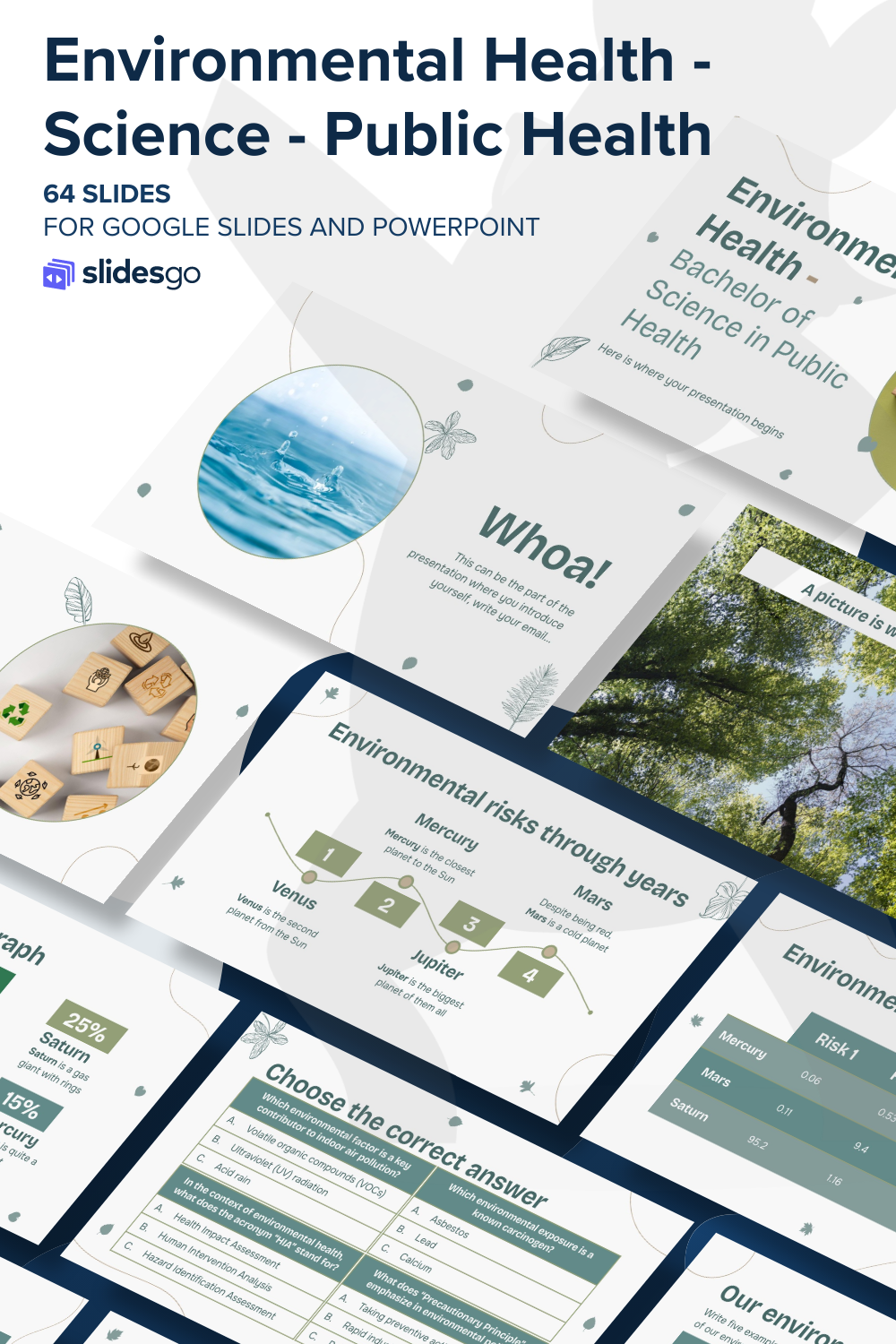 Environmental Health - Bachelor of Science in Public Health