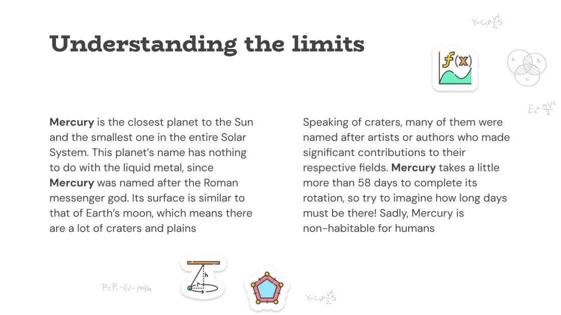 Advanced Calculus - Math - 12th Grade | Google Slides