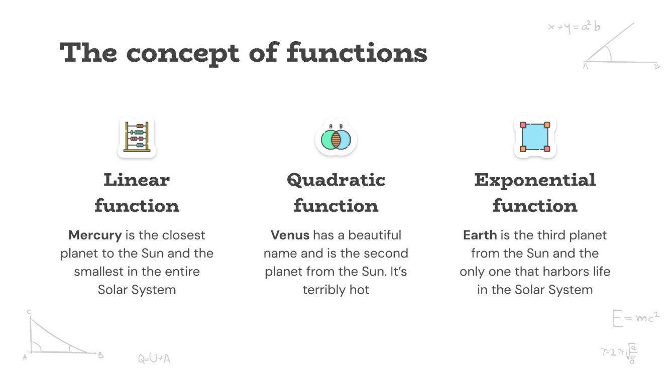 Advanced Calculus - Math - 12th Grade | Google Slides