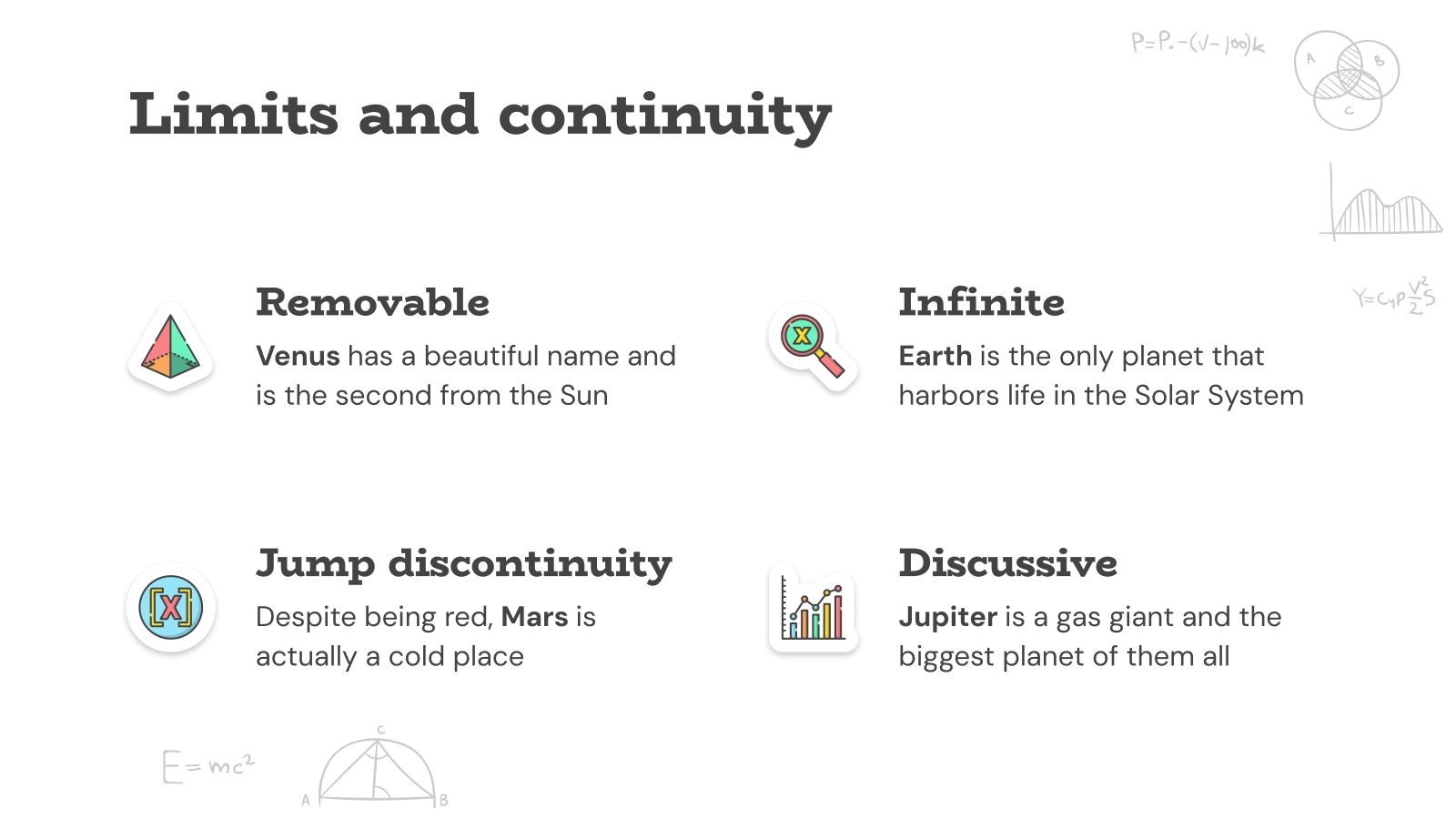 Advanced Calculus - Math - 12th Grade | Google Slides