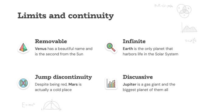 Advanced Calculus - Math - 12th Grade | Google Slides