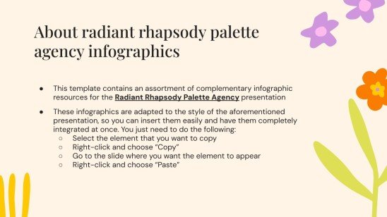 Radiant Rhapsody Palette Agency Infographics