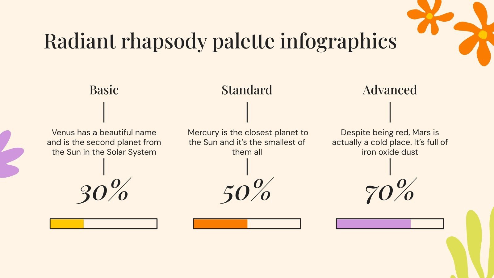 Radiant Rhapsody Palette Agency Infographics