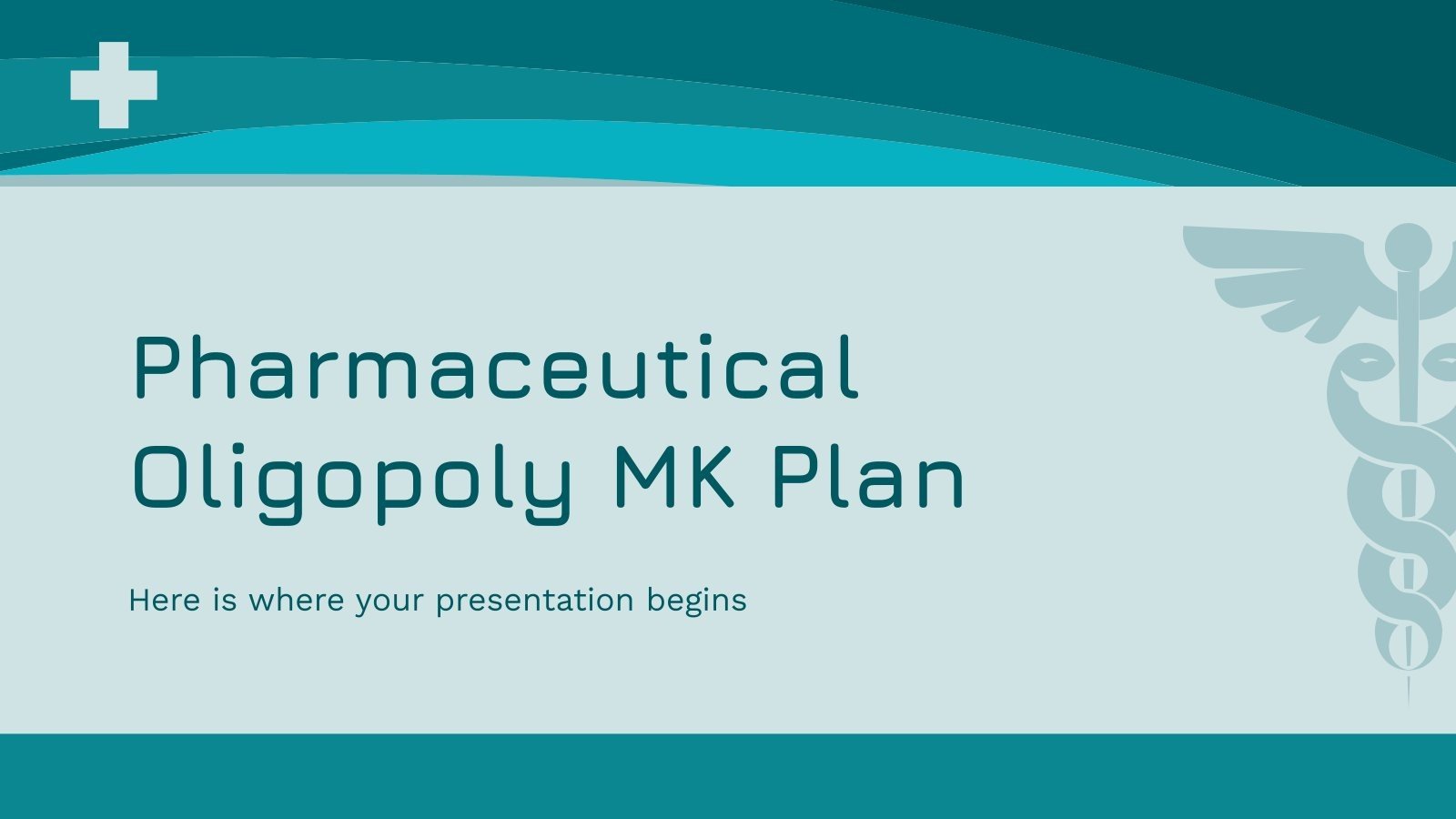 Pharmaceutical Oligopoly MK Plan Presentation