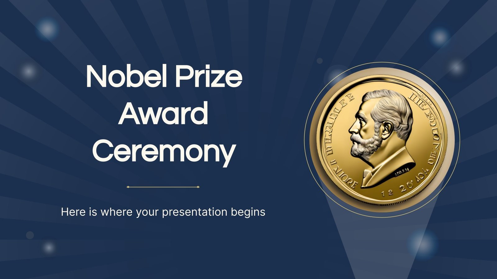 Templates for Google Slides and PPT for an Award Ceremony