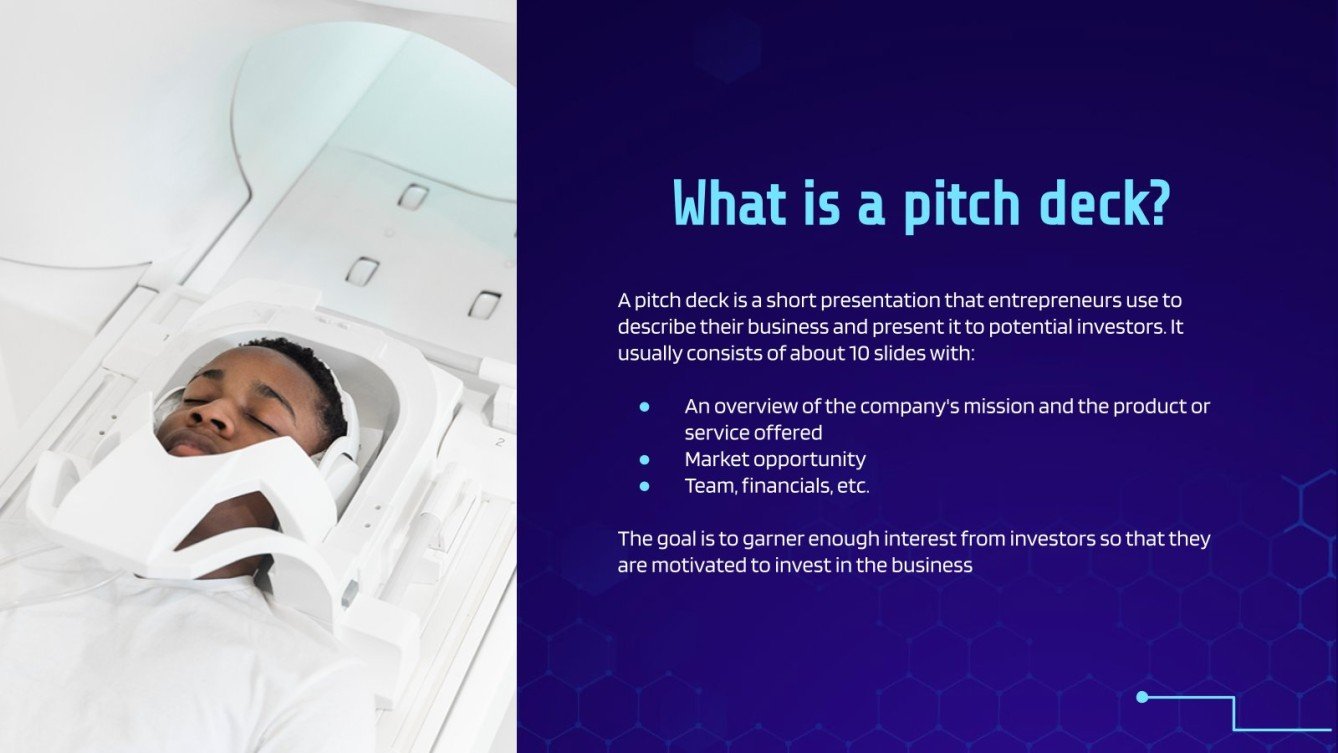 Remote Patient Monitoring System Pitch Deck Presentation