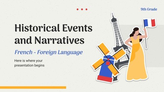 Historical Events and Narratives - French - 9th Grade