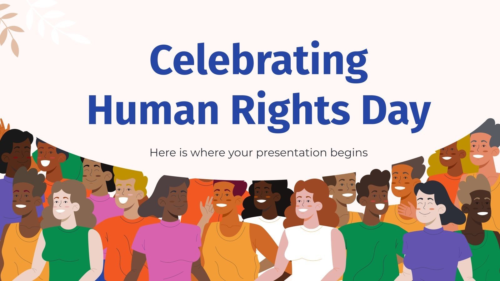 Celebrating Human Rights Day | Google Slides & PPT