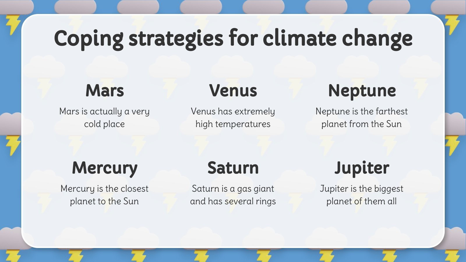 Climate and Weather Patterns - Earth Science - 12th Grade