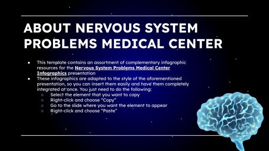 Nervous System Problems Medical Center Infographics