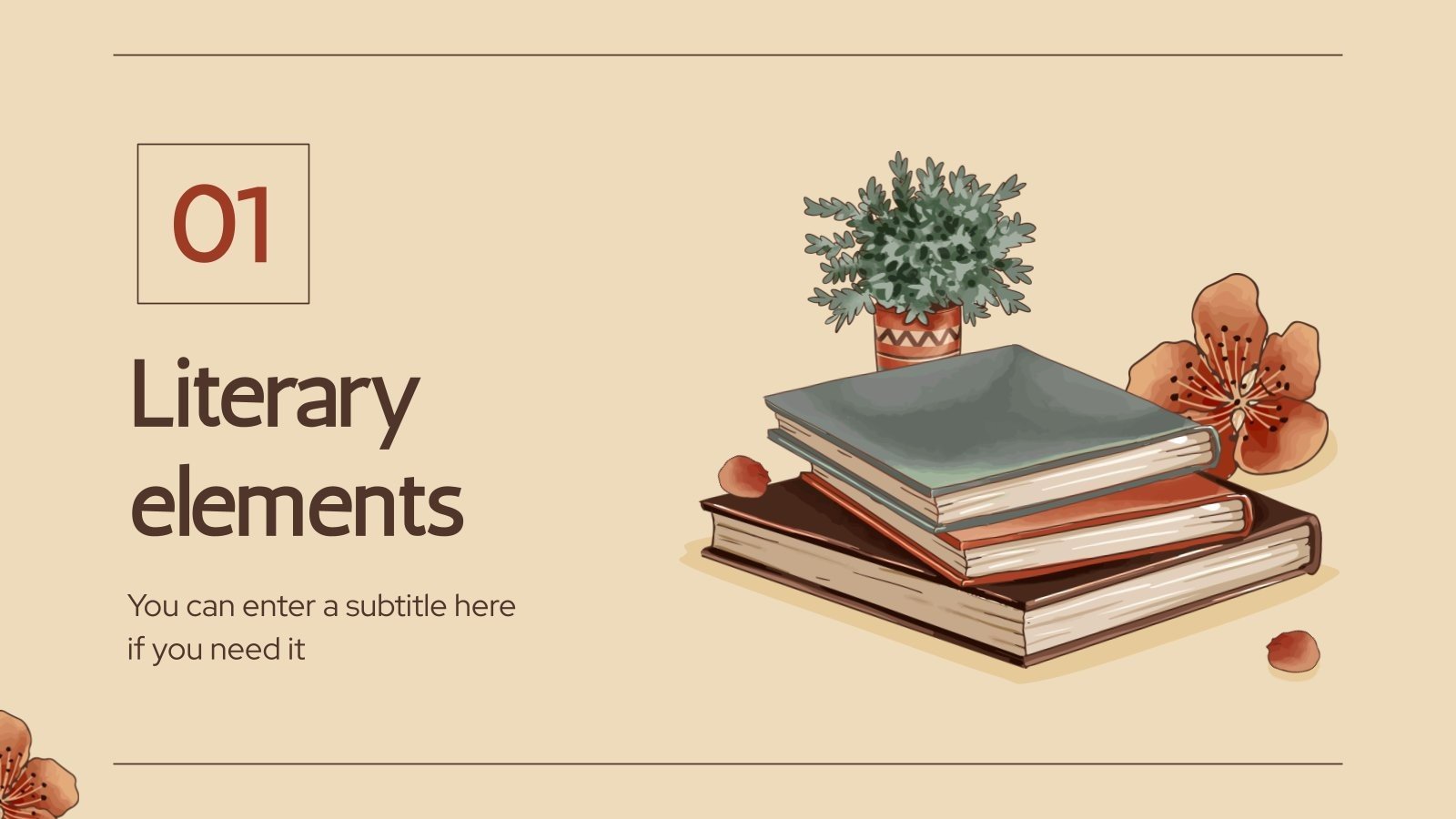 Literary Analysis - Language Arts | Google Slides