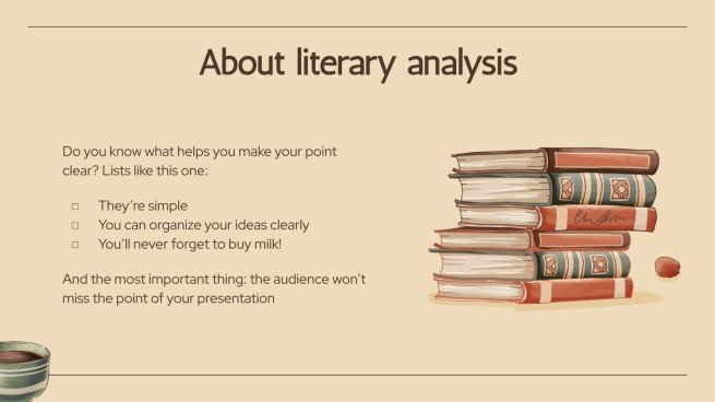 Literary Analysis - Language Arts | Google Slides
