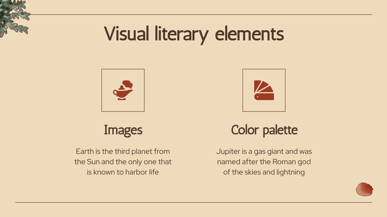 Literary Analysis - Language Arts | Google Slides