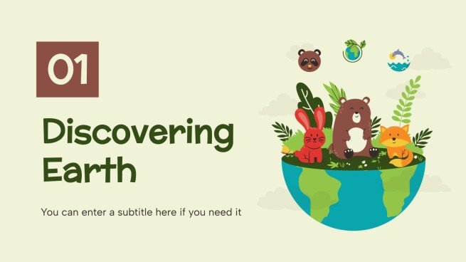 Earth and Its Resources - Pre-K | Google Slides & PPT