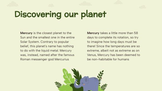 Earth and Its Resources - Pre-K | Google Slides & PPT