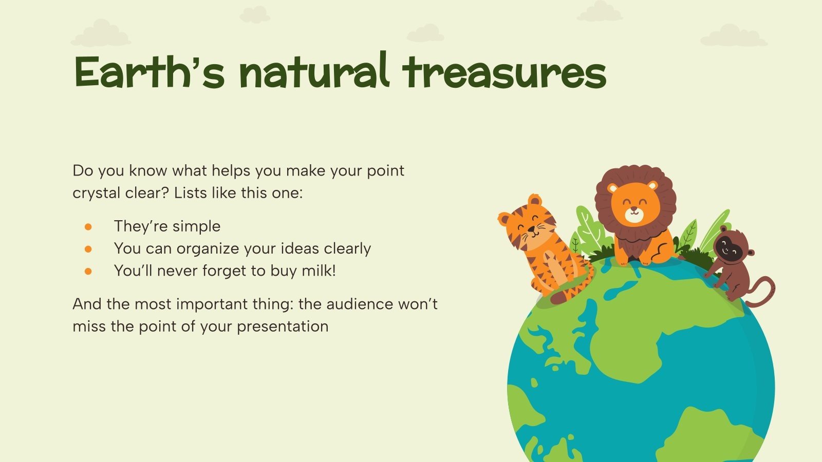 Earth and Its Resources - Pre-K | Google Slides & PPT