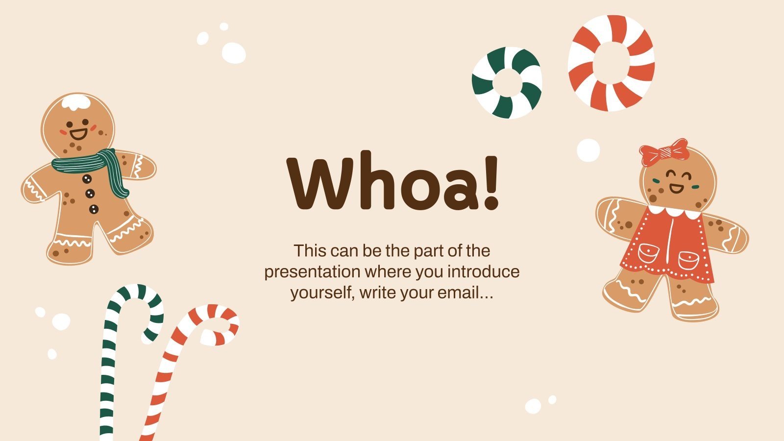Gingerbread House Day | Google Slides & PowerPoint