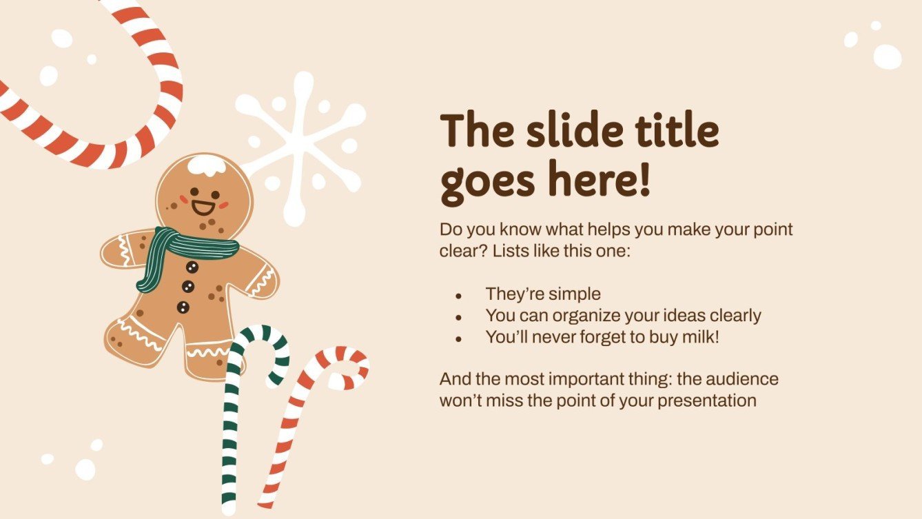 Gingerbread House Day | Google Slides & PowerPoint