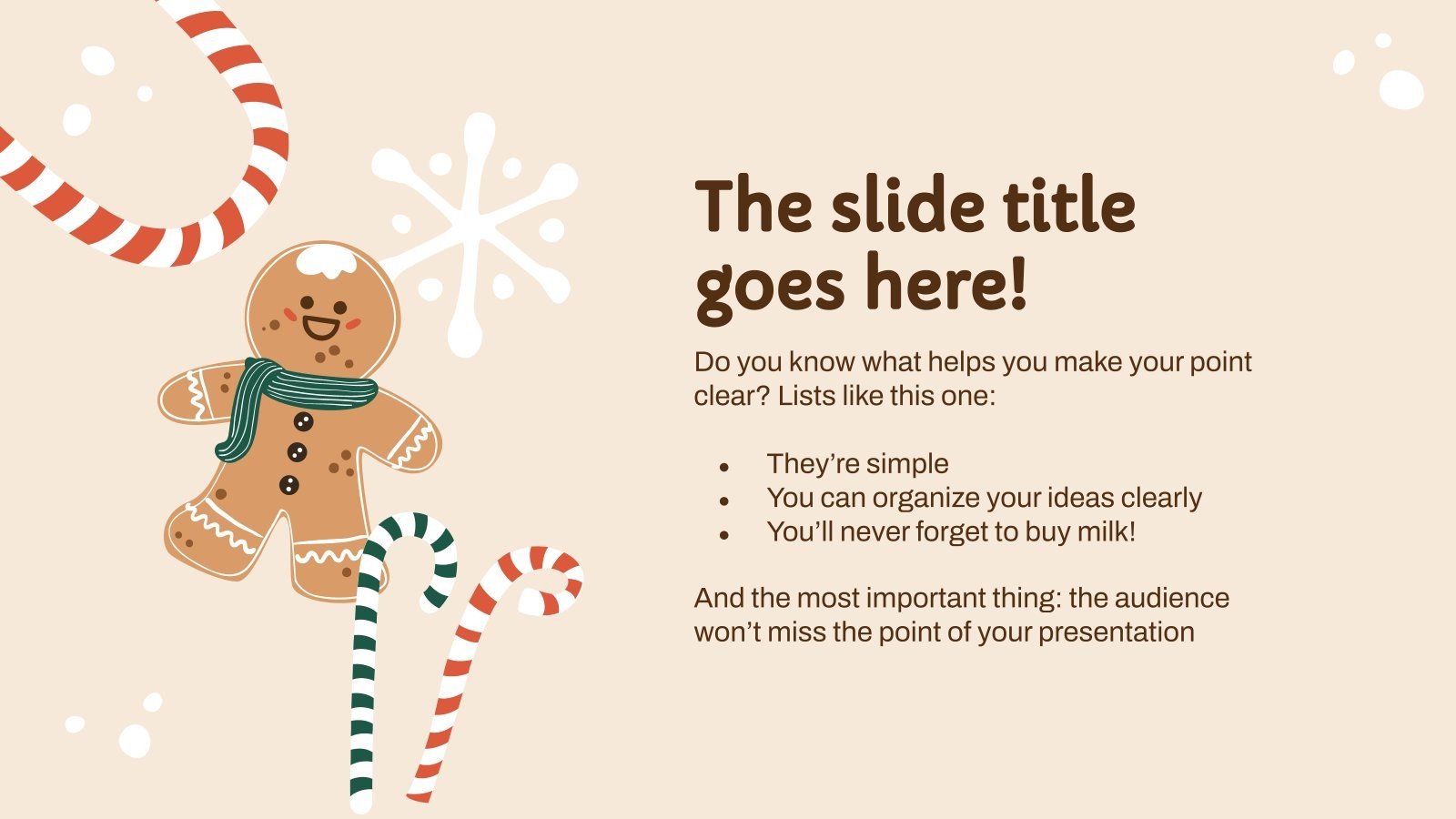 Gingerbread House Day | Google Slides & PowerPoint