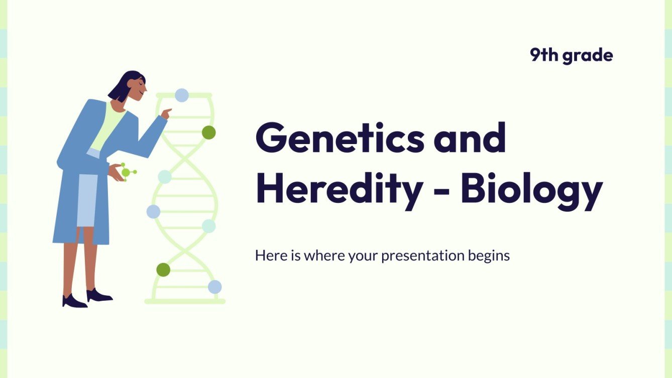 Génétique et hérédité - Biologie - 3e | Google Slides et PPT