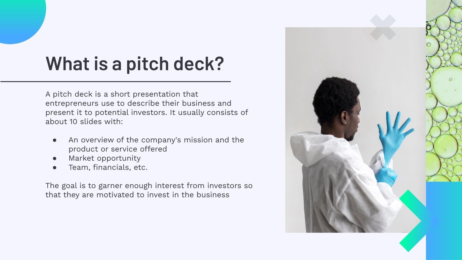 Biohazard Detection System (BDS) Equipment Pitch Deck