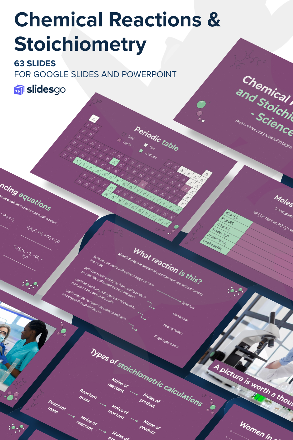 Chemical Reactions and Stoichiometry - Science - 11th Grade