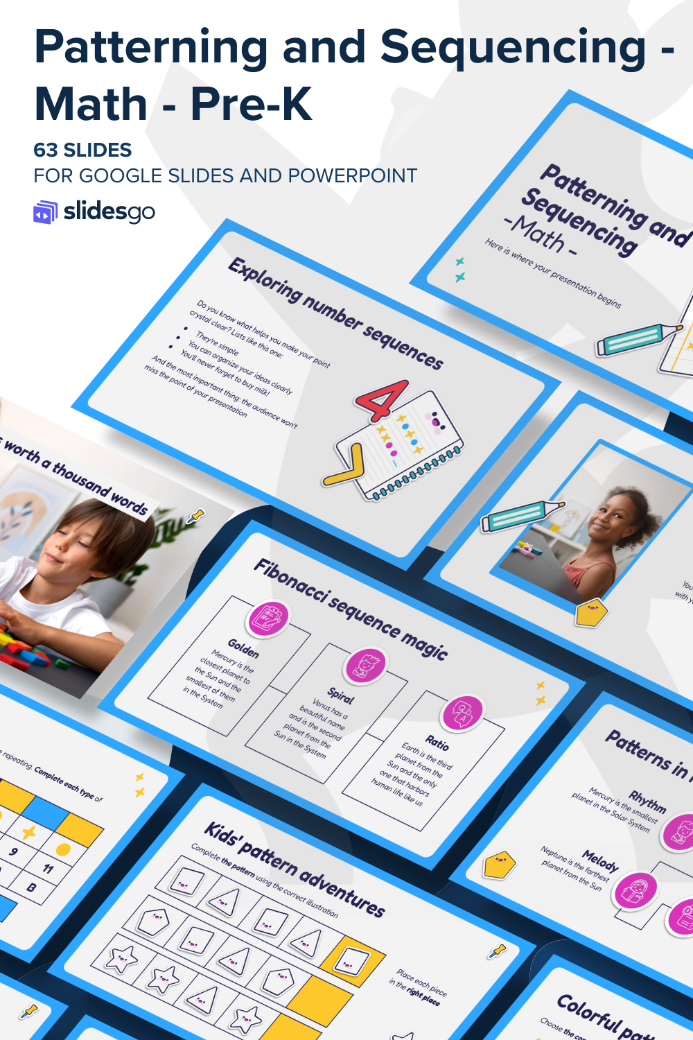 Patterning and Sequencing - Math - Pre-K
