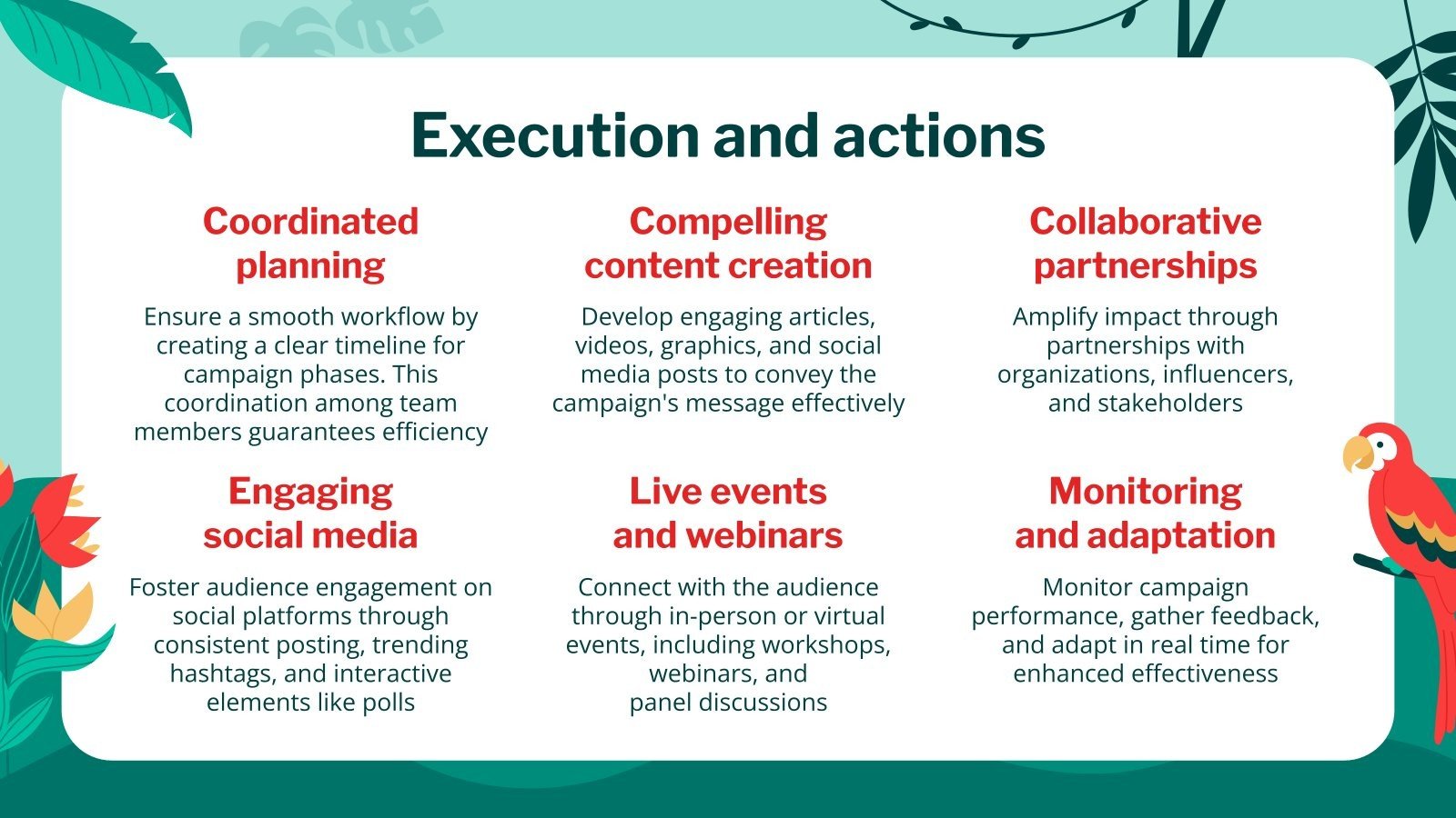 Peruvian Rainforest Conservation Campaign Presentation