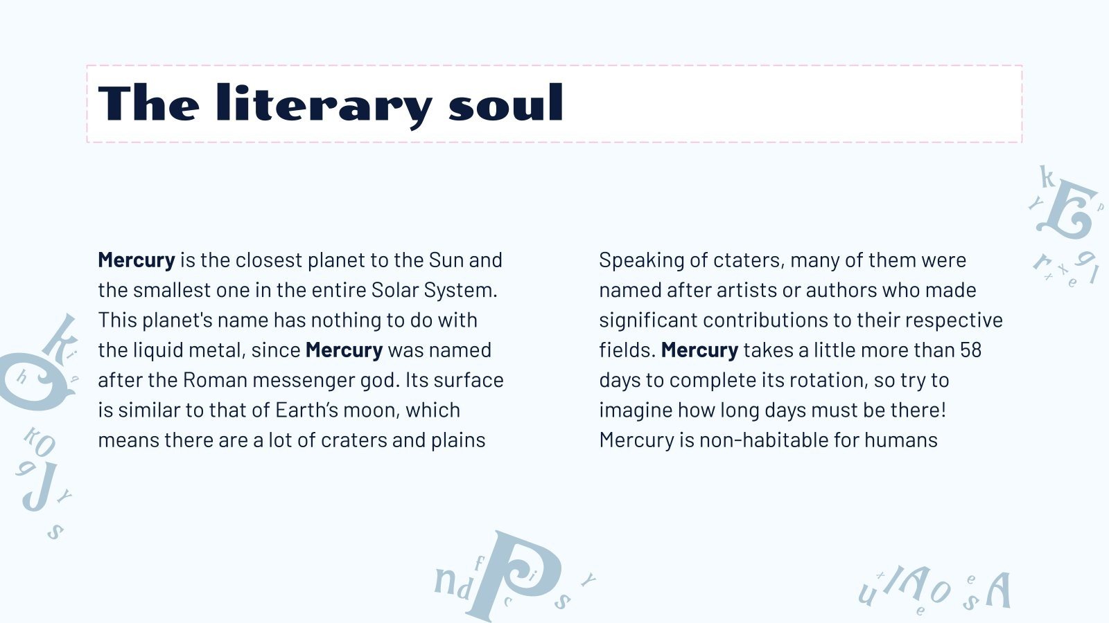 Poetry Analysis - Language Arts | Google Slides & PowerPoint