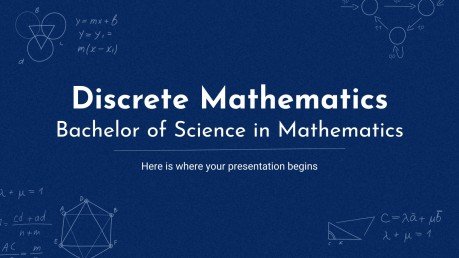 Discrete Mathematics | Google Slides & PowerPoint template