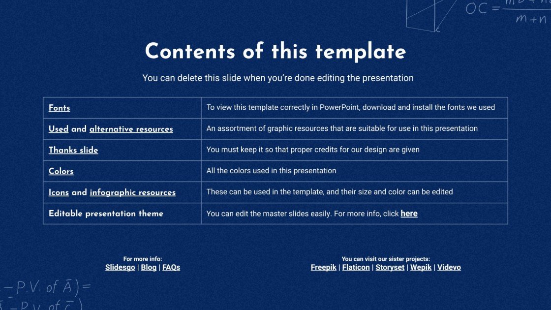 Discrete Mathematics | Google Slides & PowerPoint template