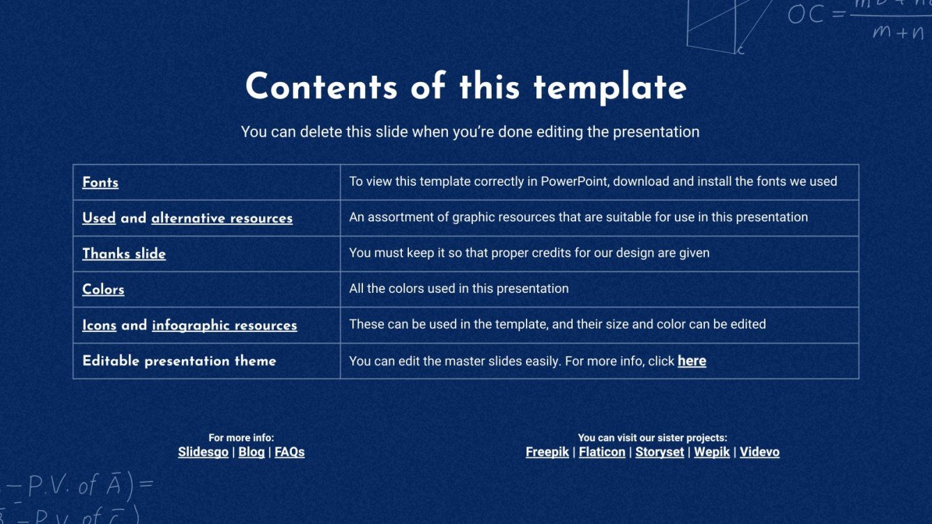 Discrete Mathematics | Google Slides & PowerPoint template