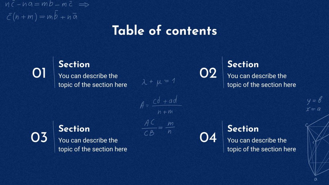 Discrete Mathematics | Google Slides & PowerPoint template