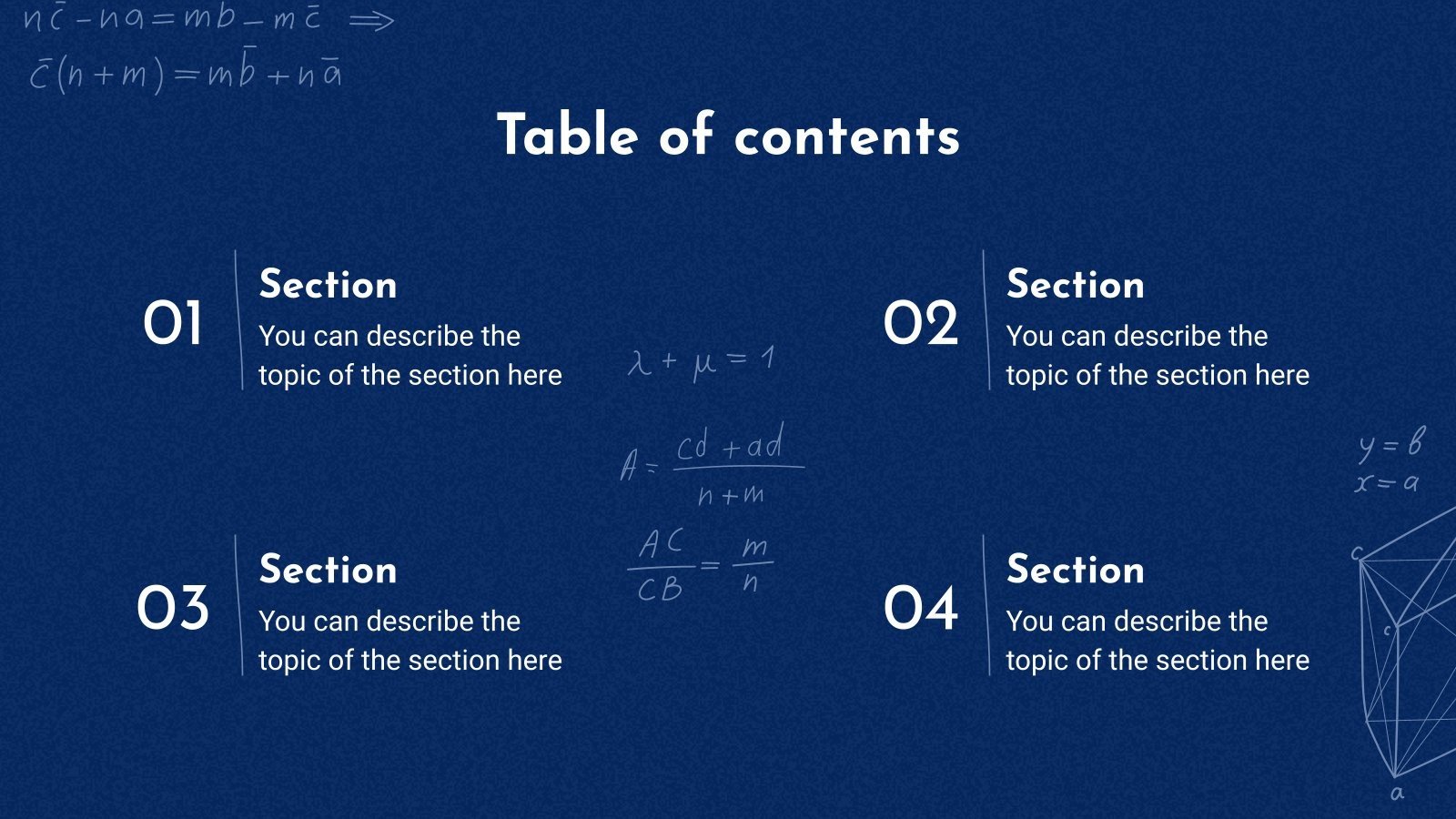 Discrete Mathematics | Google Slides & PowerPoint template
