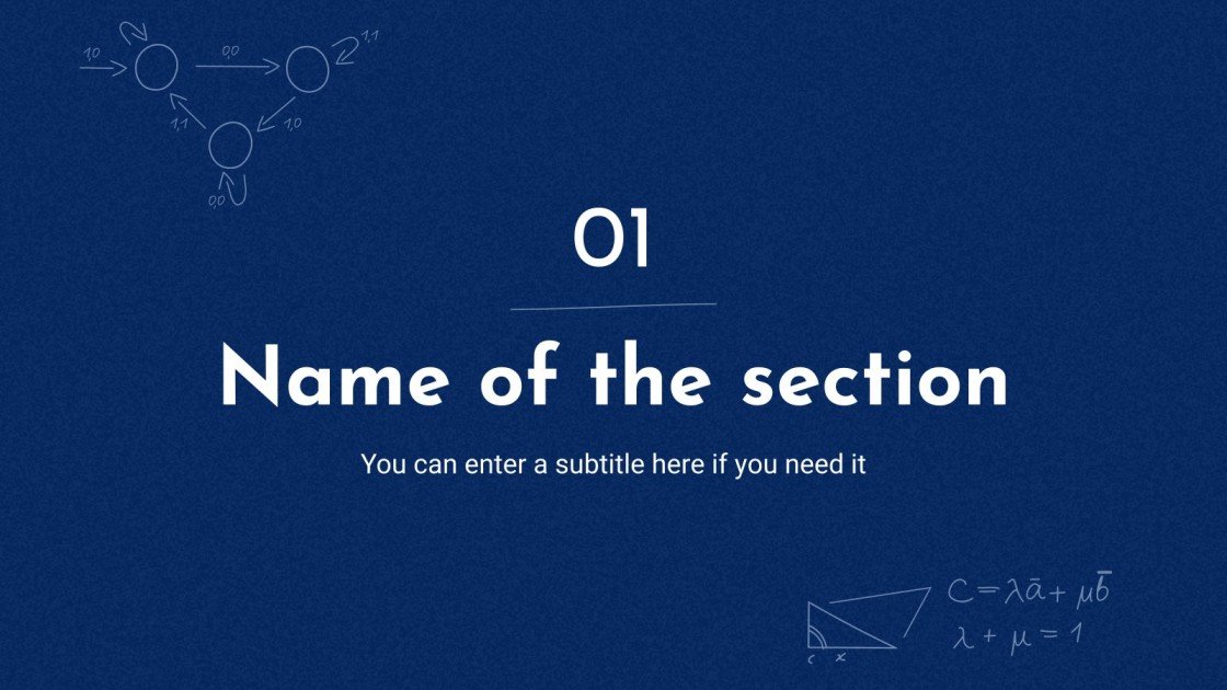 Discrete Mathematics | Google Slides & PowerPoint template