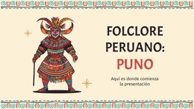 Free Google Slides and PowerPoint Templates about Peru
