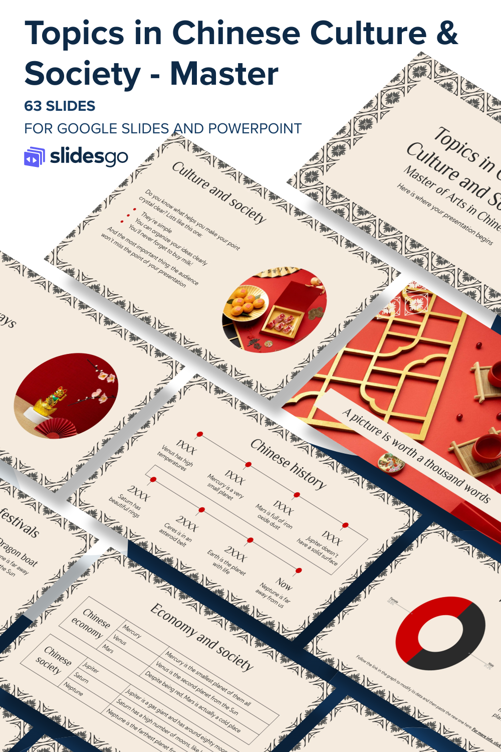 Topics in Chinese Culture and Society | Google Slides & PPT