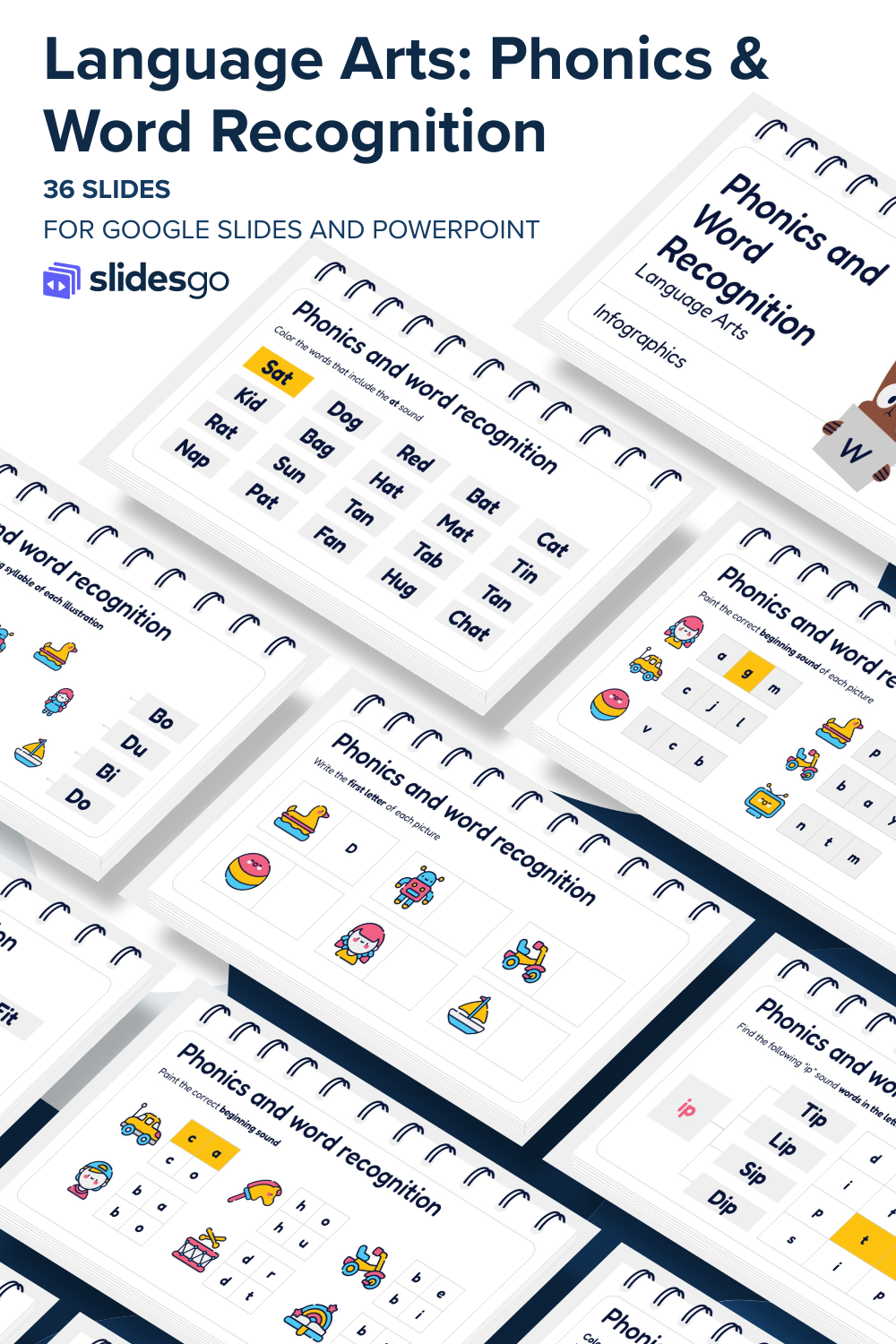 Phonics and Word Recognition - Language Arts Infographics
