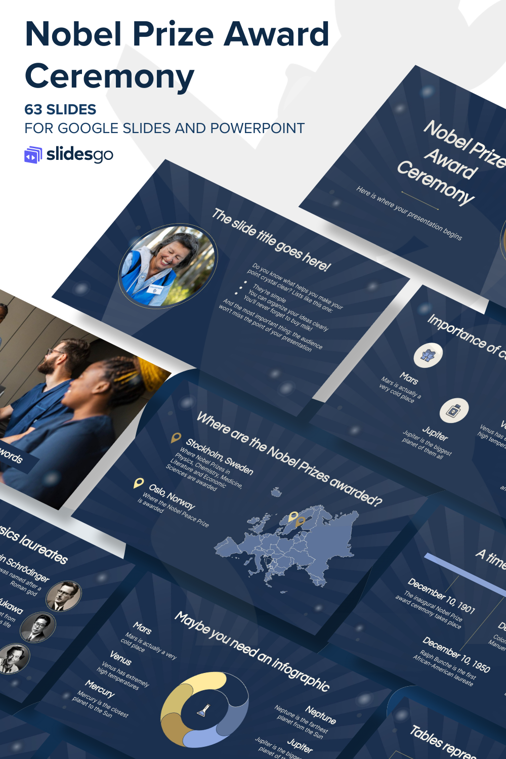 Nobel Prize Award Ceremony | Google Slides & PowerPoint